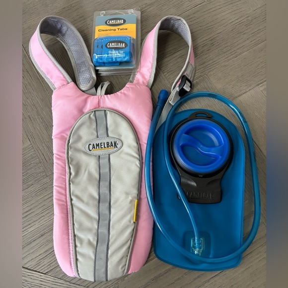 Camelbak | Other | Camelbak Skeeter Pinkgray Water Backpack | Poshmark